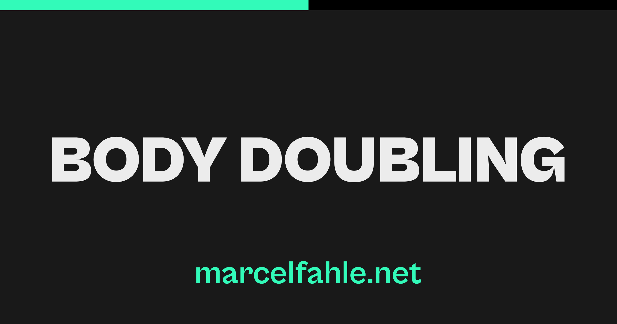 Body Doubling Is The Ultimate Cheat Code for Serial Procrastinators